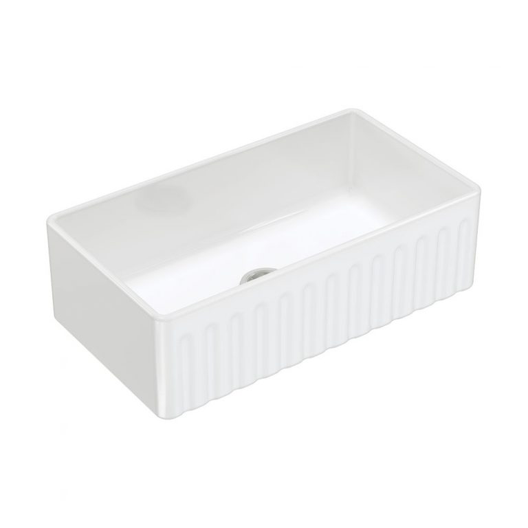 Olivia Single Butler Sink, Large - OTC Tiles & Bathroom