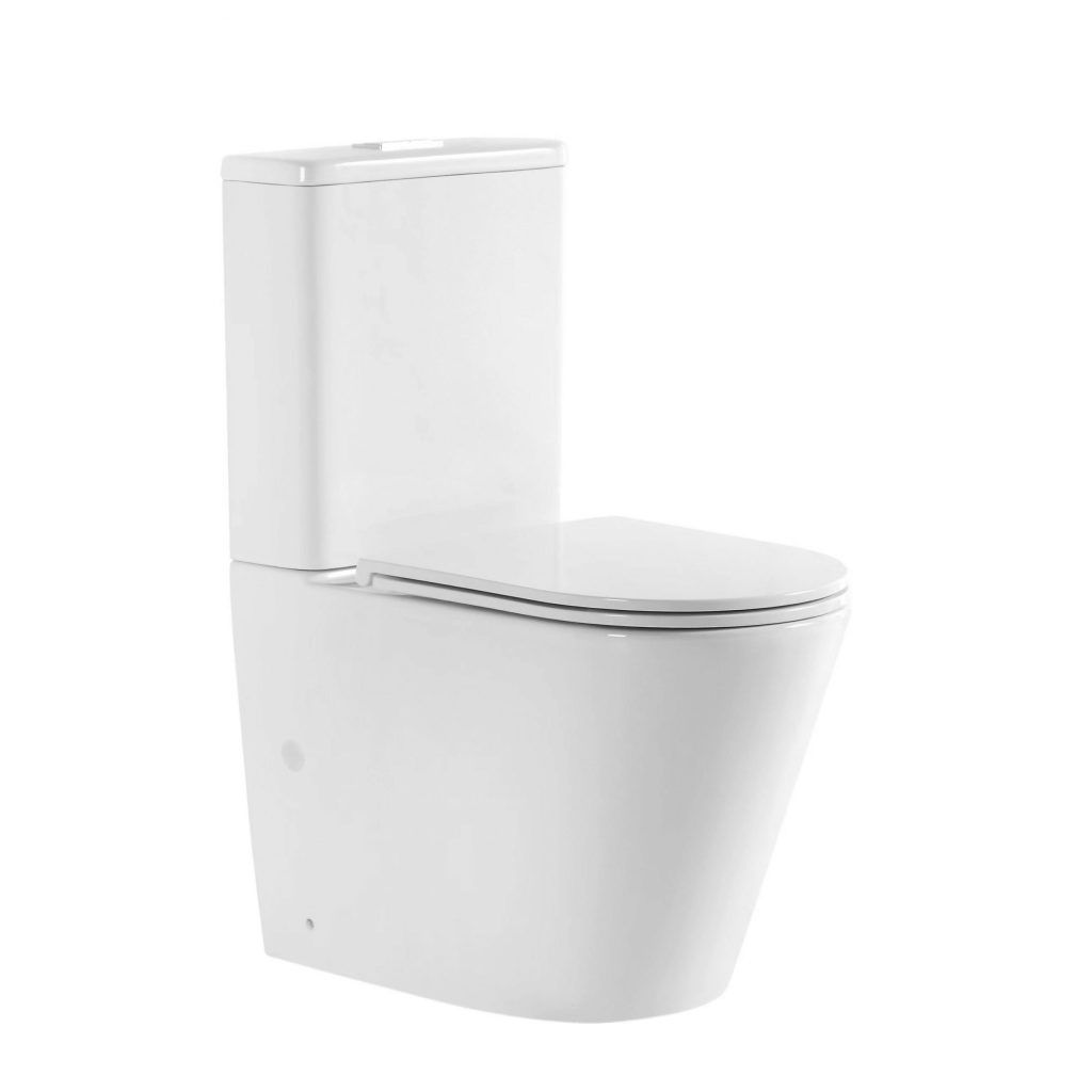 Torina Rimless Flush Toilet Suite - OTC Tiles & Bathroom